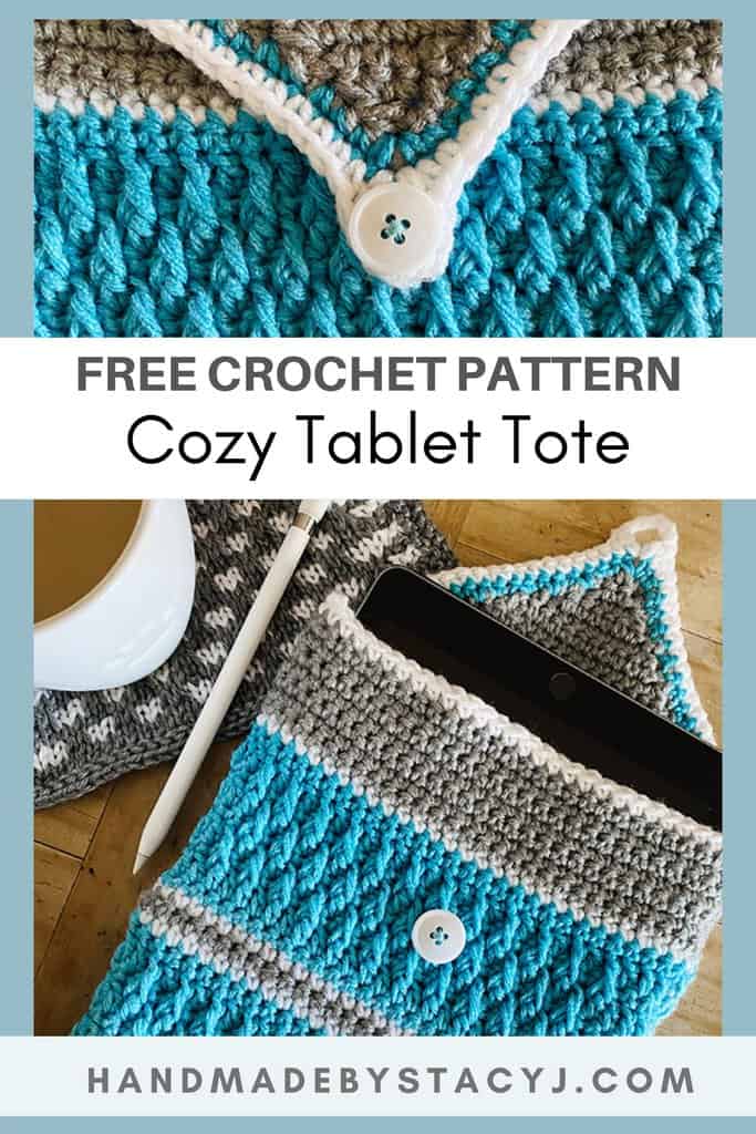Cozy Tablet Tote - Handmadebystacyj