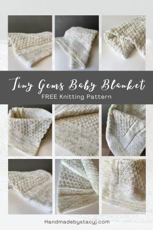 Tiny Gems Baby Blanket - Handmadebystacyj