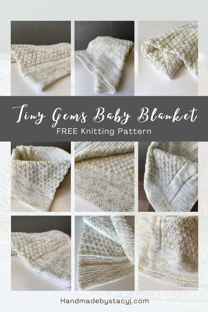 Tiny Gems Baby Blanket - Handmadebystacyj