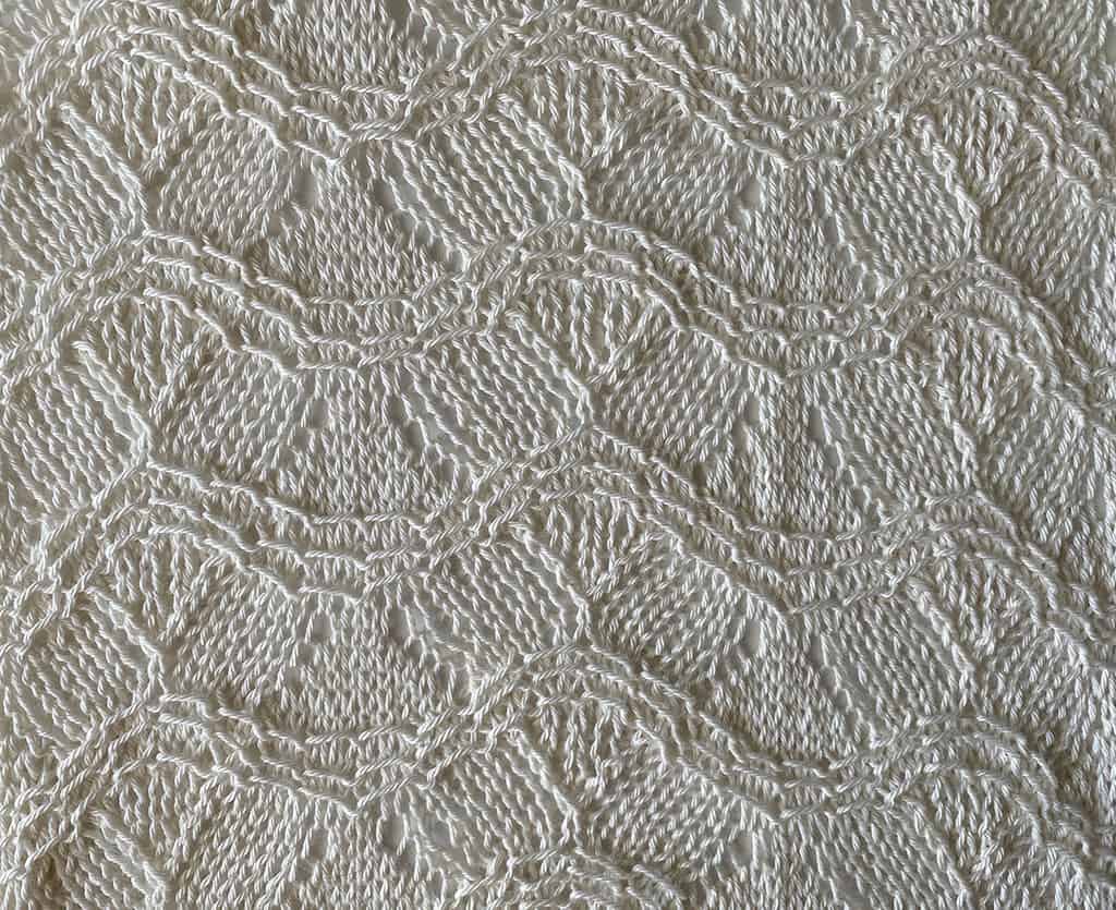 Linked in Lace Wrap - Handmadebystacyj