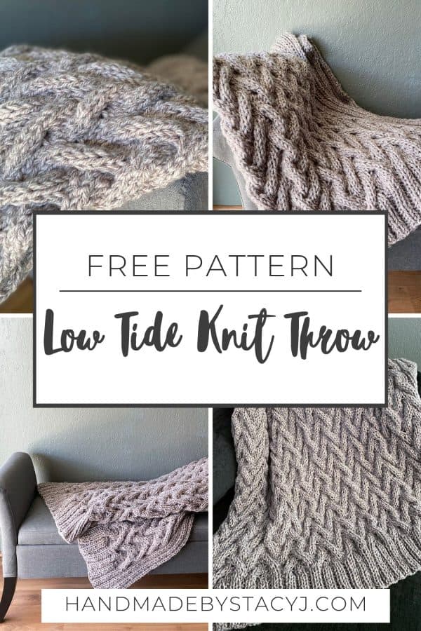 Low Tide Throw - Free Knitting Pattern