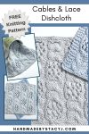 Cables & Lace Dishcloth - Handmadebystacyj