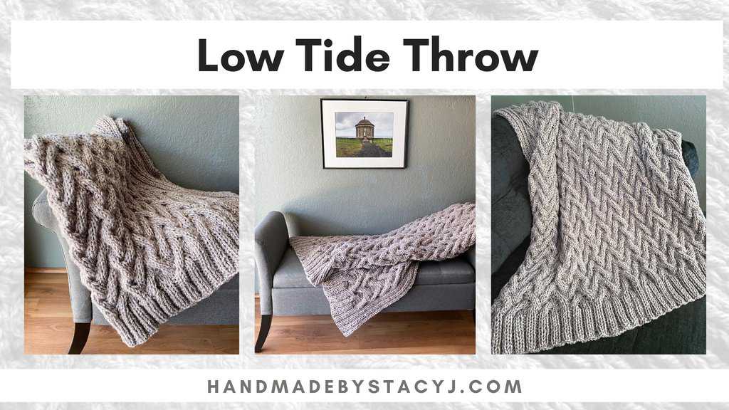 Low Tide Throw - Free Knitting Pattern