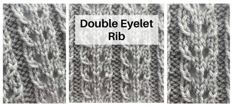 Double Eyelet Rib - Handmadebystacyj