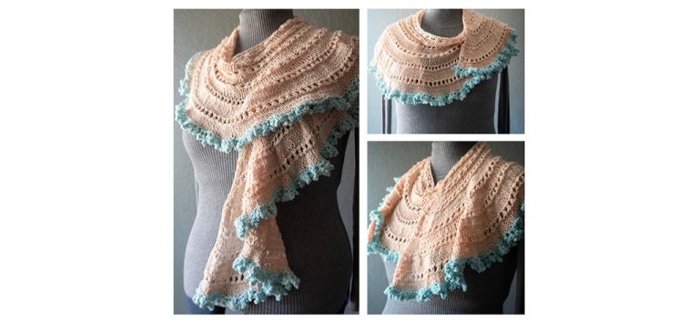 Little Frills Shawlette - Free Knitting Pattern