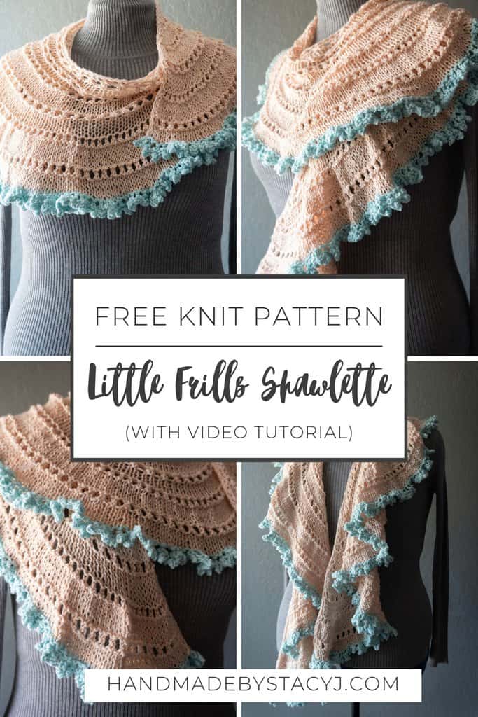 Little Frills Shawlette - Free Knitting Pattern
