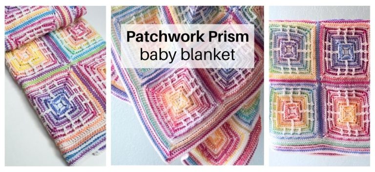 Patchwork Prism Baby Blanket
